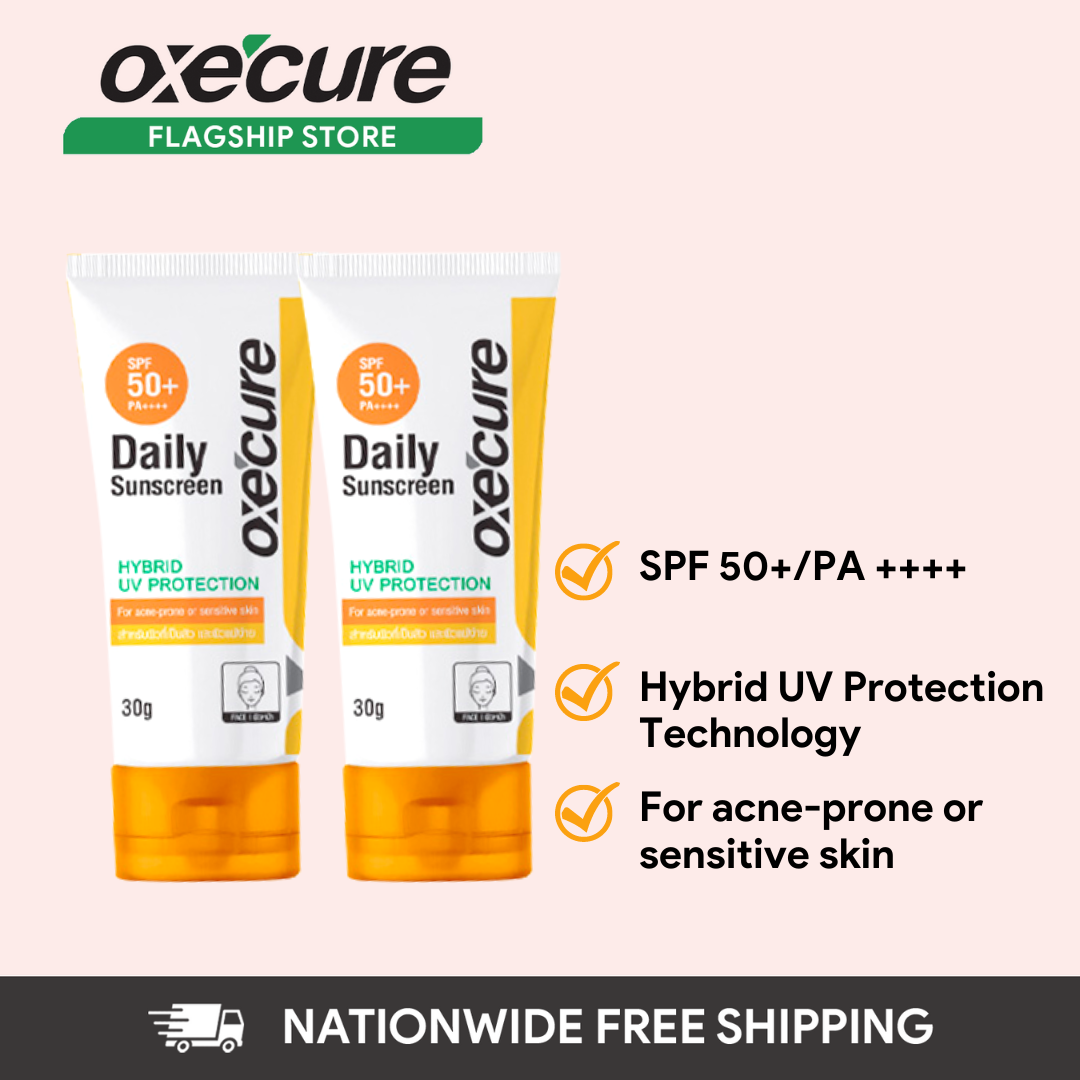 OXECURE Daily Sunscreen 30g, Bundle of 2 | Lazada PH