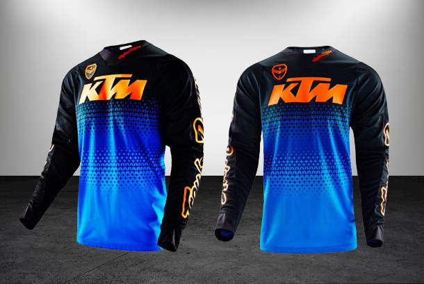 KTM RIDING GEAR LONG SLEEVE FOR MEN FULL SUBLIMATION HIGH QUALITY ...