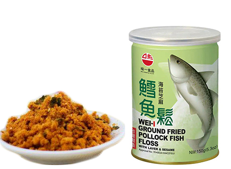 Wei-i Ground Fried Pollock Fish Floss Seaweed (150g) | Lazada PH