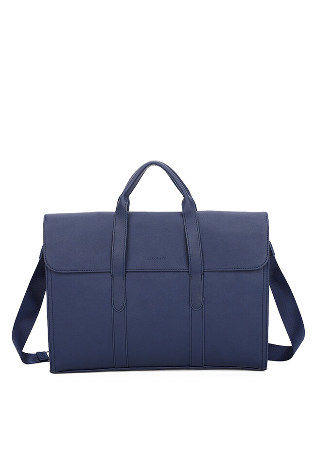 Milliot and Co. Men's Cade Top Handle Bag - Navy | Lazada PH