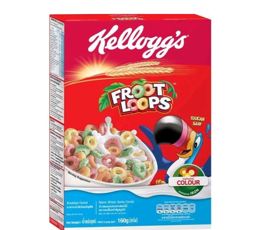Kellogg's Froot Loops Cereal -160g | Lazada PH