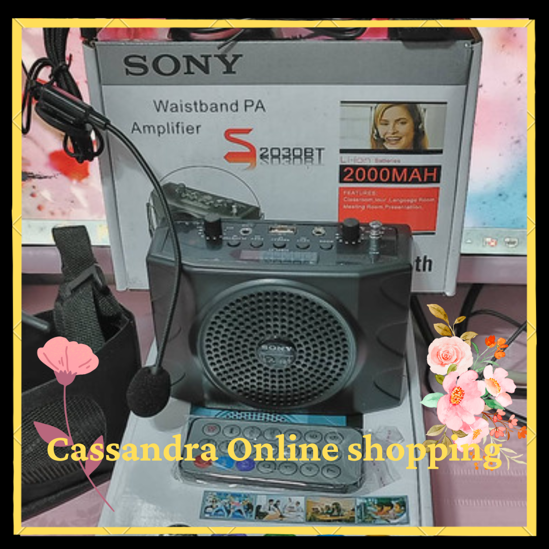 Original Sony Lapel Microphone for SN-2030BT Long Life battery for ...