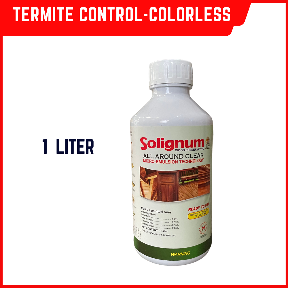 Solignum Termite Control Wood Preservative CLEAR 1 Liter (TCCSL ...