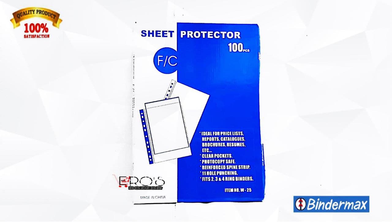 3 Ring Binder Plastic Refill Clearsheet Protector by 100's | Lazada PH
