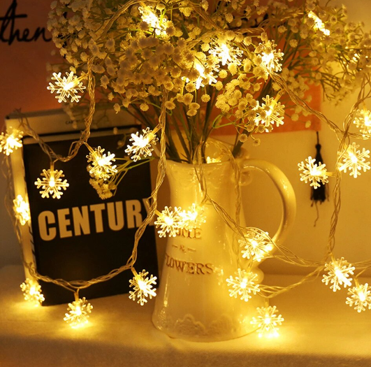 Snowflake Led Christmas String Lights | Lazada PH