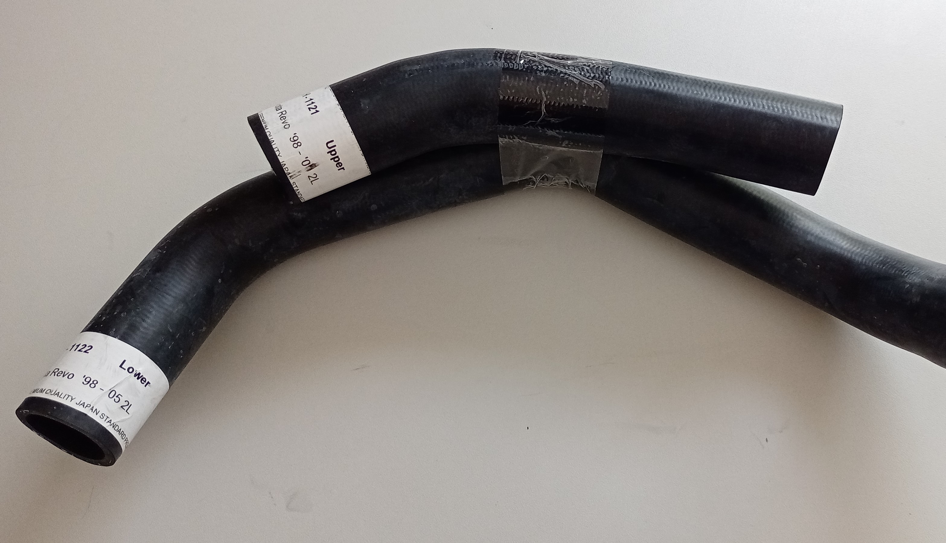 TOYOTA REVO 2L UPPER & LOWER RADIATOR HOSE (MADE IN JAPAN) FOR 1998 ...