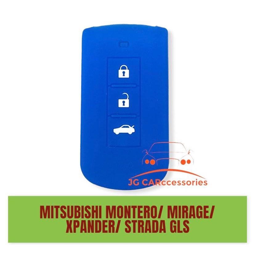 Silicon Car Key Remote Cover for Mitsubishi Montero Sport GLS / Mirage ...