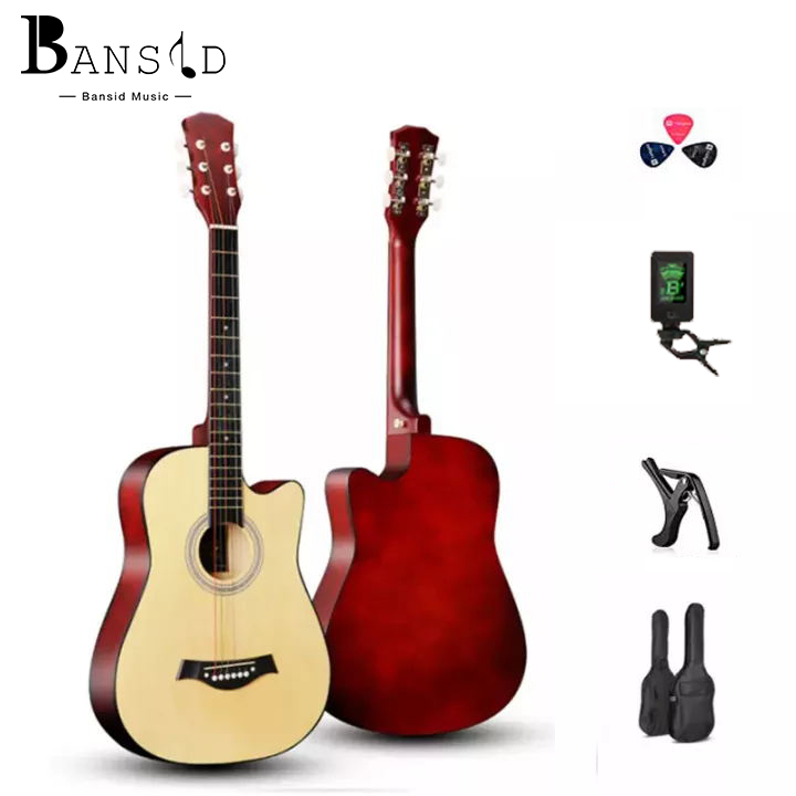 38 Inch Beginners Practice Students Guitar Acoustic Guitar 38 inch ...