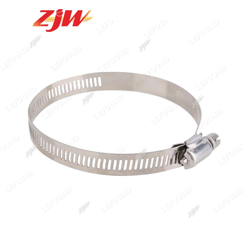 ZJW Ø100/Ø200/Ø300/Ø400mm Stainless Steel Telephone Pole Clamp CCTV ...