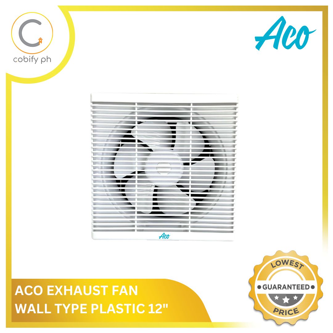 ACO Exhaust Fan Wall Type Plastic 12" | Lazada PH