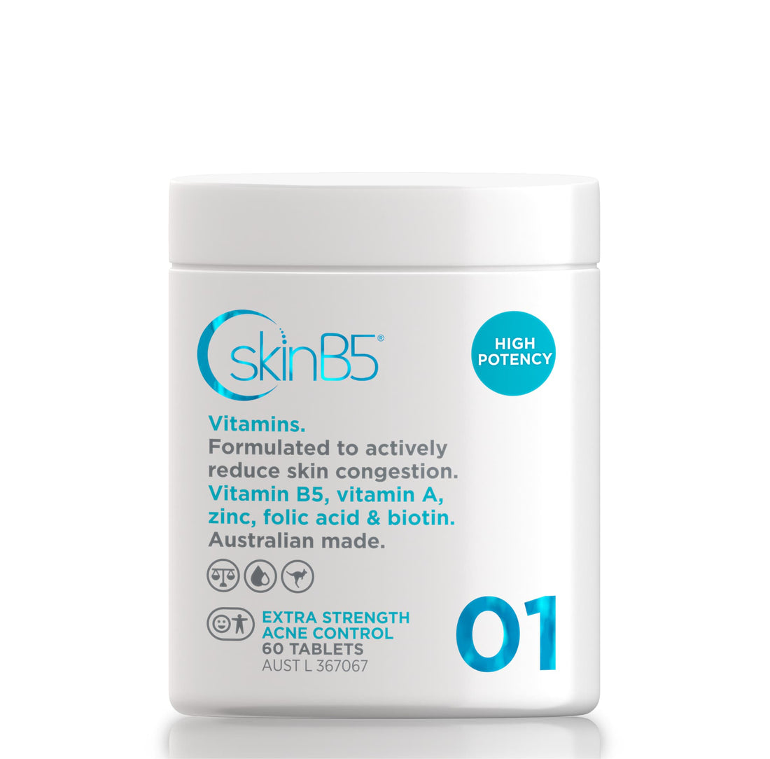 SkinB5™ Extra Strength Acne Control Vitamins | Lazada PH