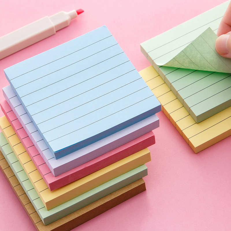 THE 7 DWARVES Stationary School Supplies Color Line Stikcy Notes Memo ...
