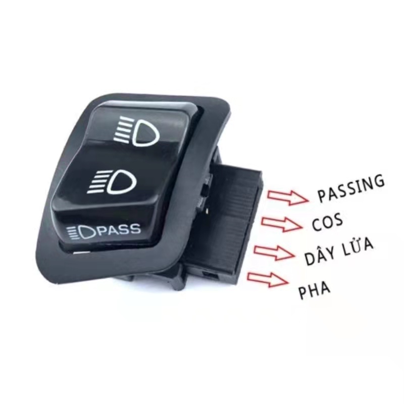 cod New Fi Beat Pass Beam Switch Button Dimmer Pass Honda Genuine ...