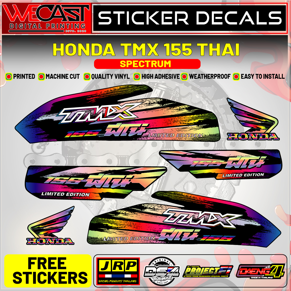 HONDA TMX 155 THAI MOTORCYCLE DECALS | Lazada PH