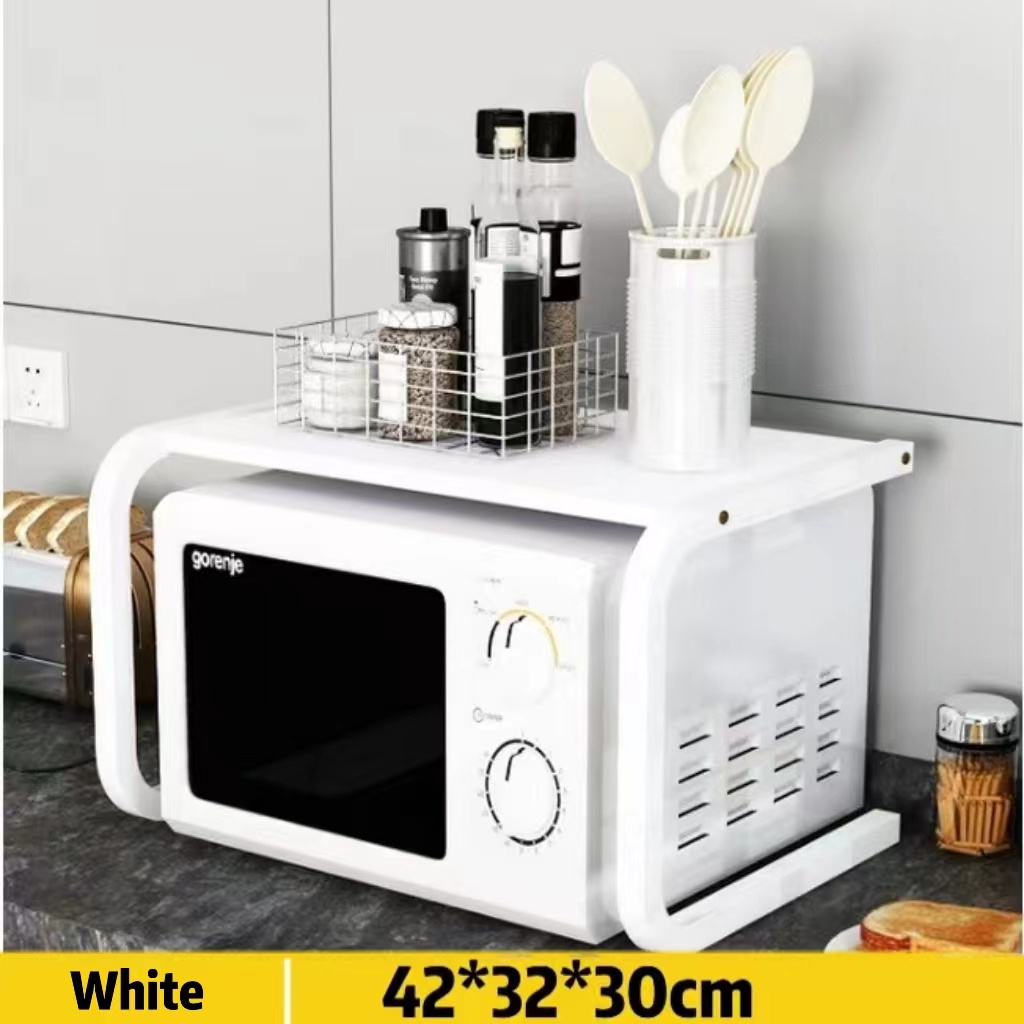 Modern Style Microwave Oven Rack Kitchen Storage Rack Simple Storage ...