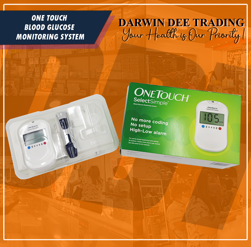 GLUCOMETER MACHINE ONE TOUCH SELECT WITH 25 PIECES STRIPS | Lazada PH