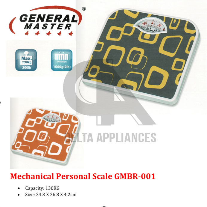 General Master GMBR-001 Mechanical Personal Scale General Master ...