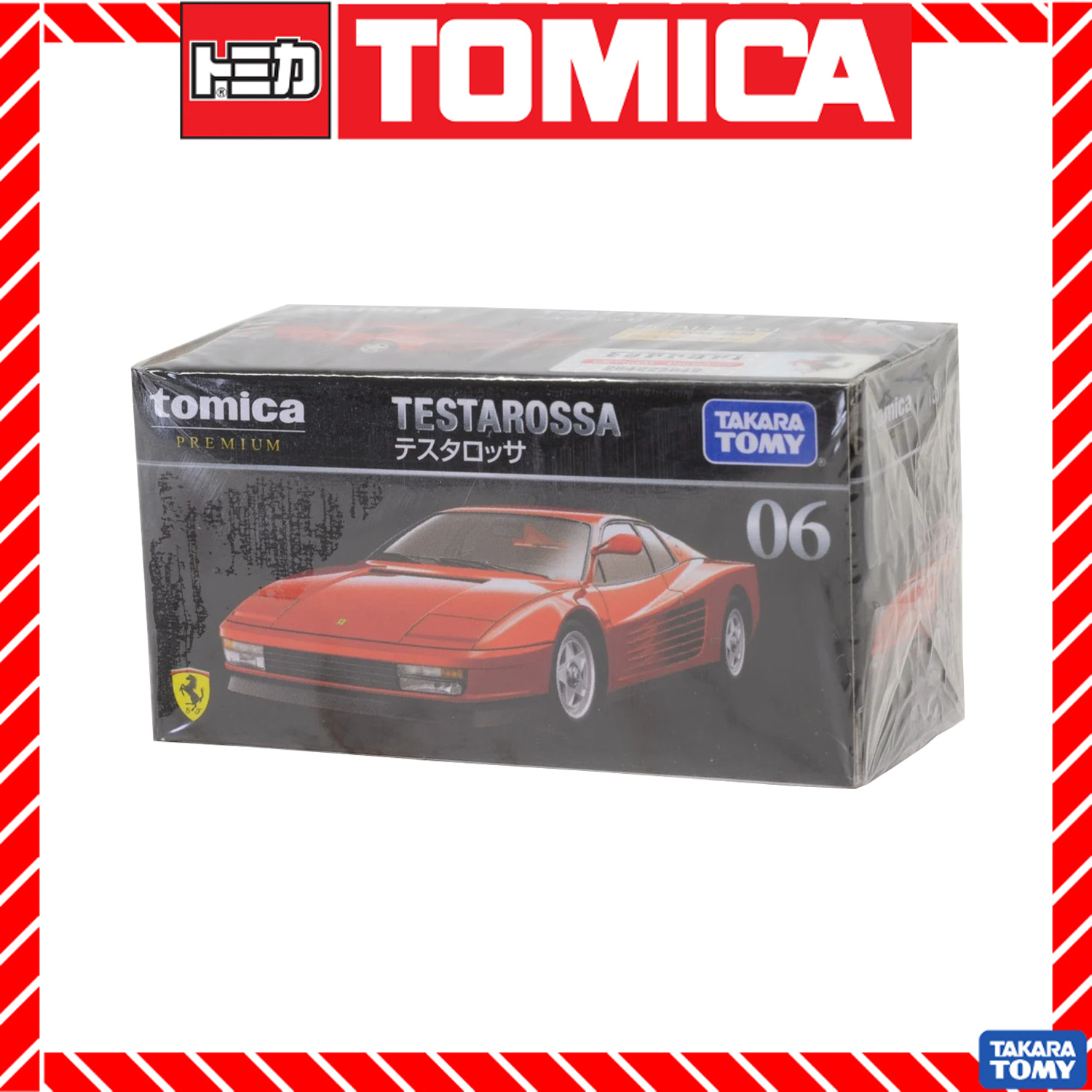 Tomica Takara Tomy Premium No.06 Ferrari Testarossa | Lazada PH