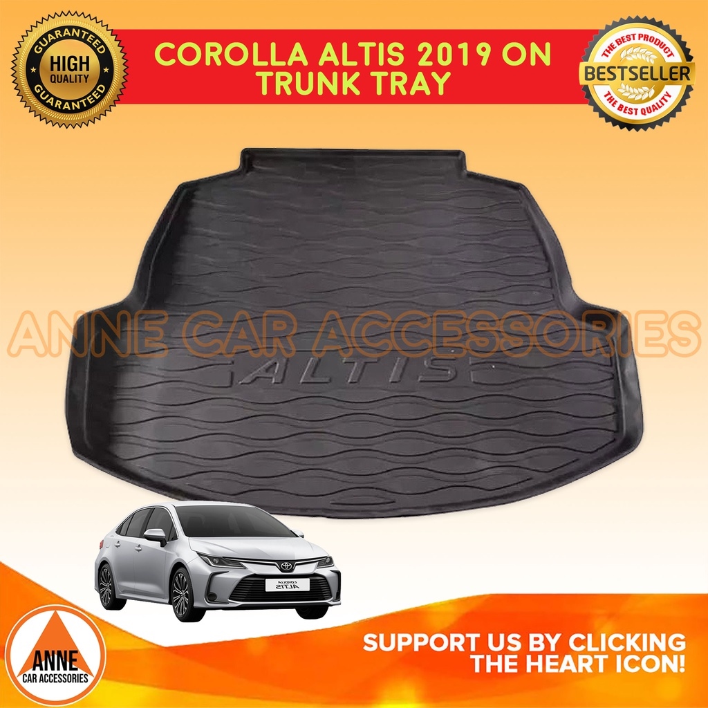 Toyota Altis / Cross / Corolla 2014 - 2021 Trunk Tray / Cargo Trunk ...