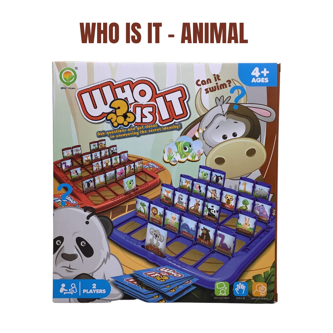 96 Cards Family Guessing Game "Who is it" Classic Board Game Funny Kid ...