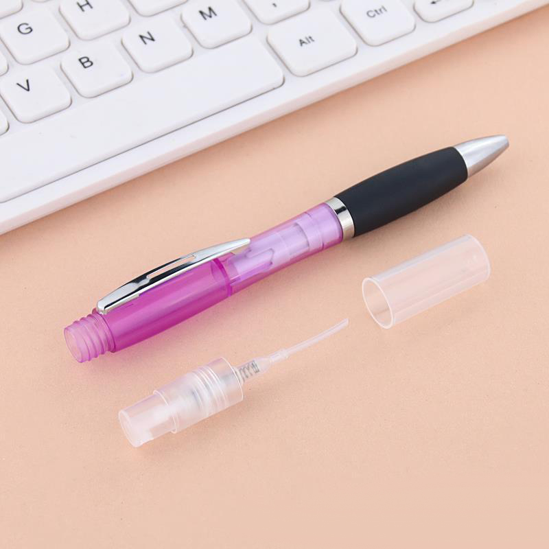 Spray ballpoint pen Perfume pen disinfection spray pen Alcohol spray ...