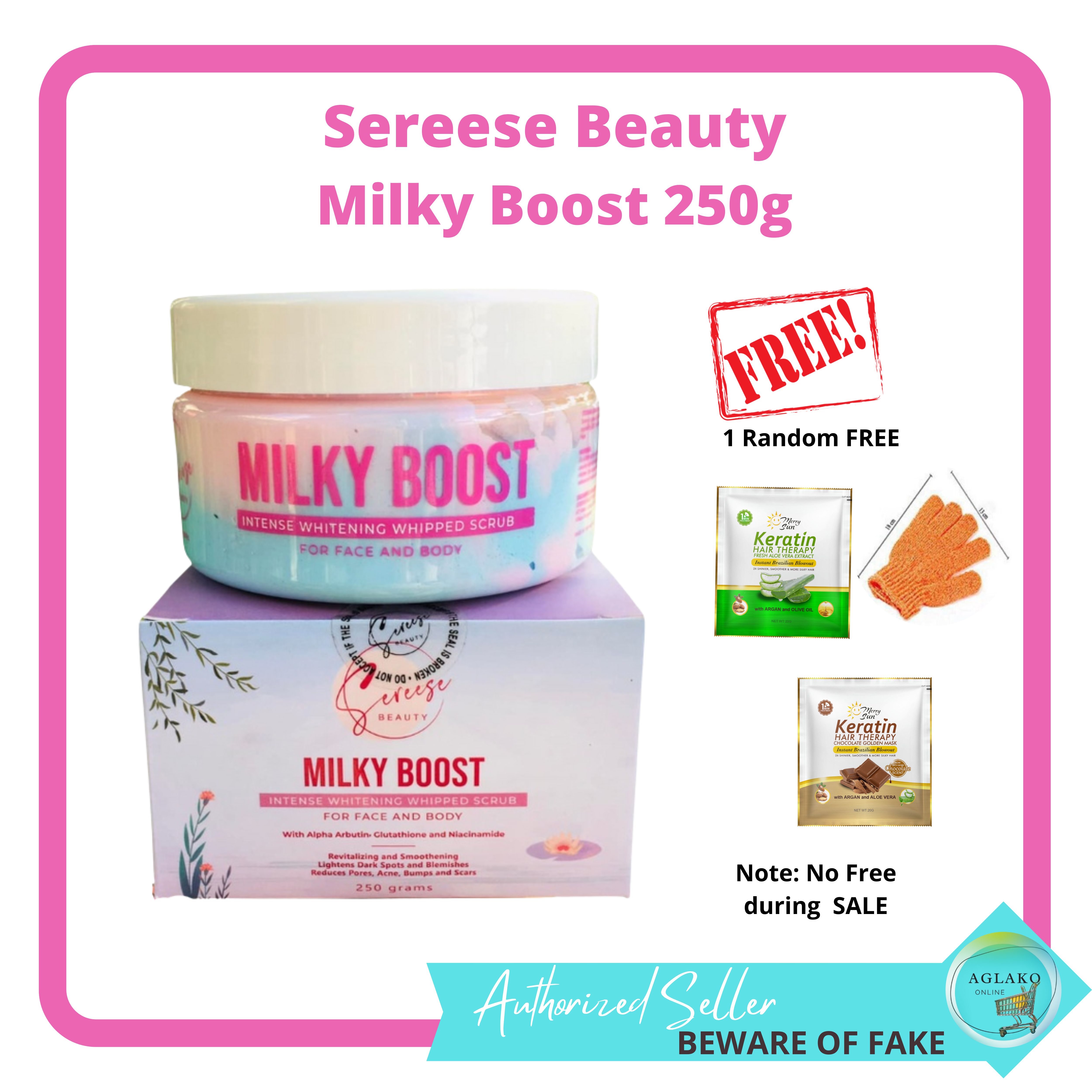 Sereese Beauty Milky Boost Intense Whitening Whipped Scrub 250g | Lazada PH