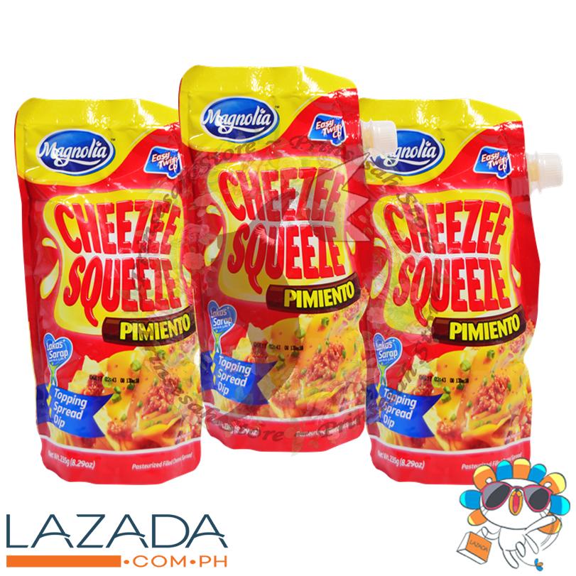 Cheezee Squeeze Pimiento 235g 3 packs | Lazada PH