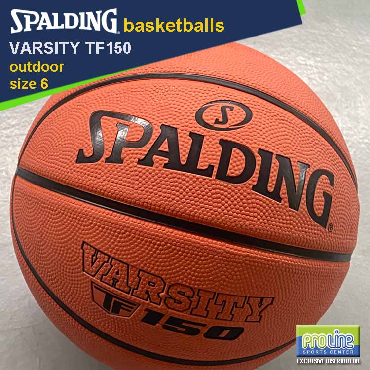 SPALDING Varsity TF150 FIBA-Approved Original Outdoor Basketball Size 7 ...
