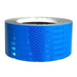 65ft Reflector Hazard Warning Caution Sticker Tape Reflective Adhesive ...