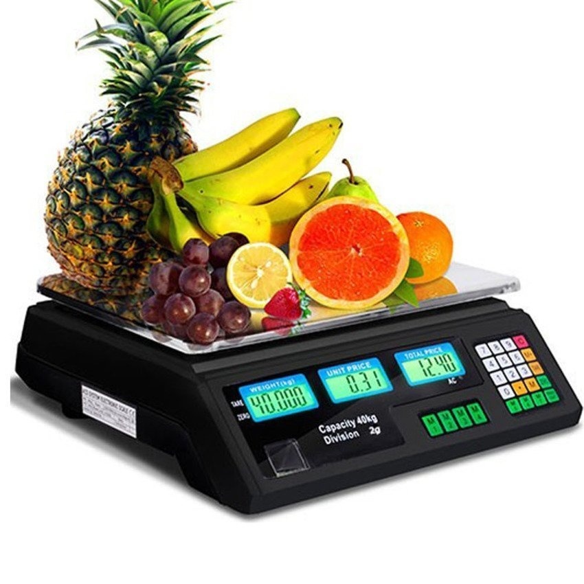 CRONOS Digital Price Computing Scale (Black) | Lazada PH