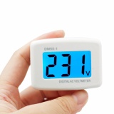 DM55-1 AC 110V 220V Household LCD Digital Voltmeter Voltage Monitor AC ...
