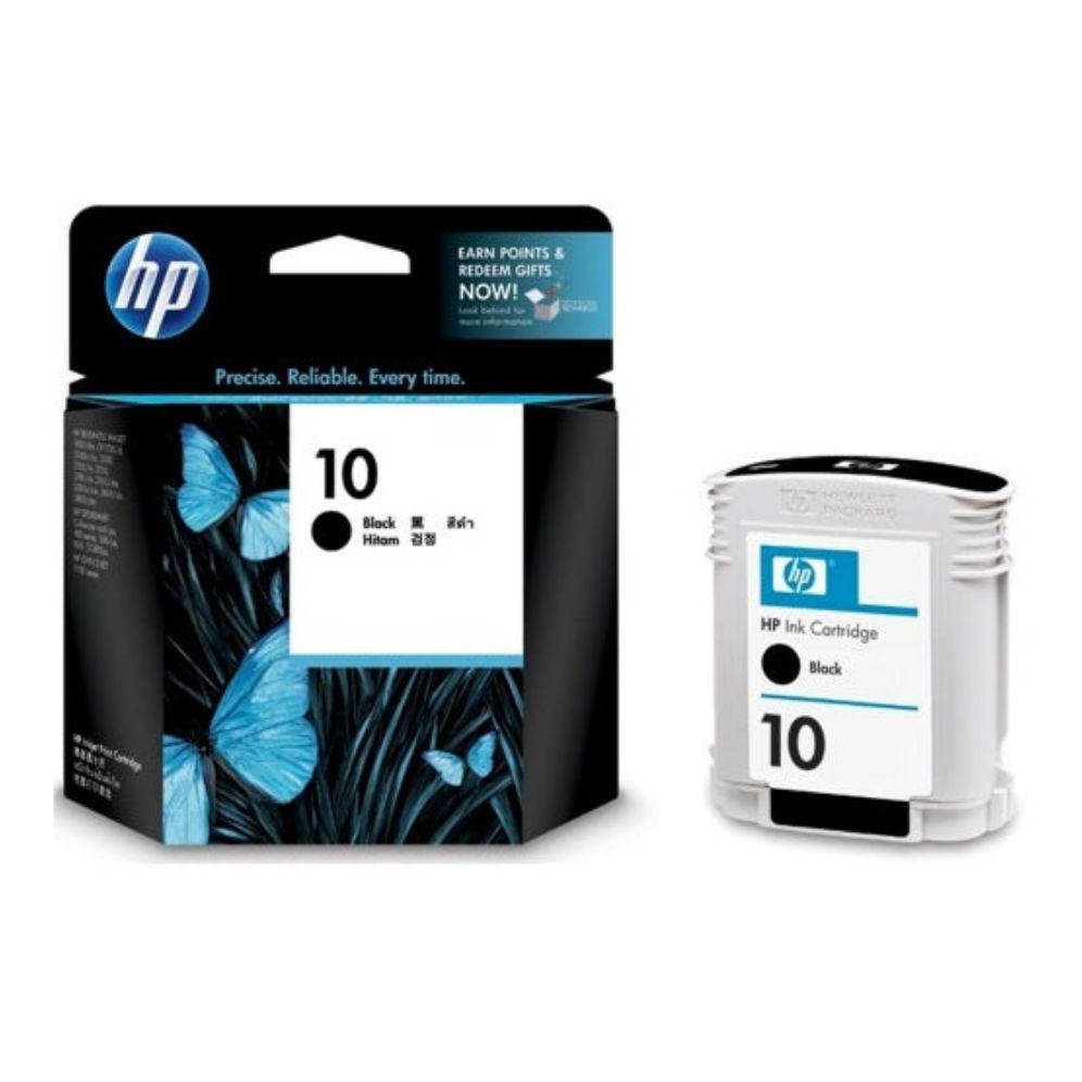 HP 10 Black Original Ink Cartridge(C4844A) | Lazada PH