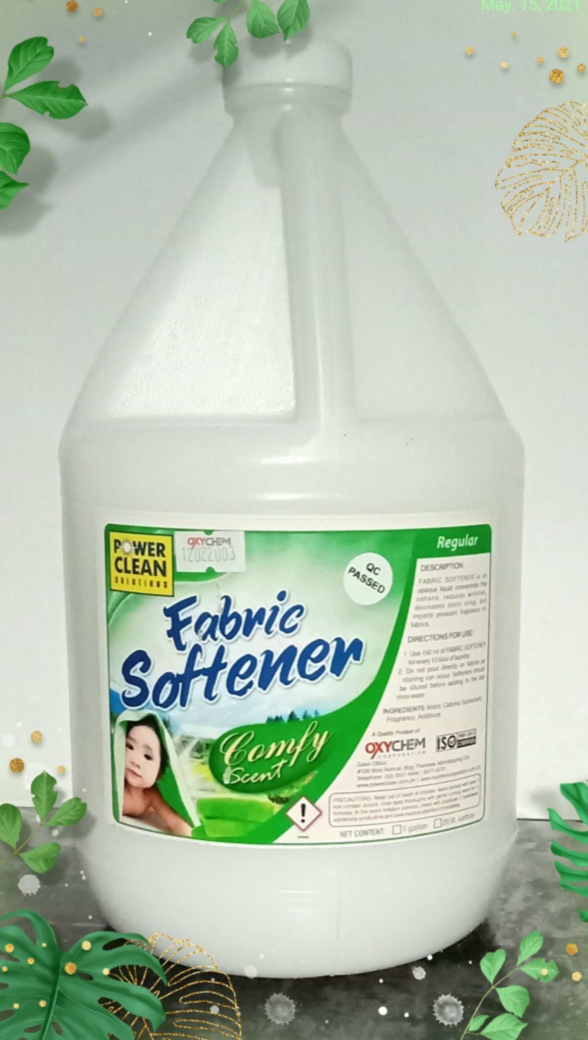 Fabric Softener Gallon Size Comfy Scent- Power clean | Lazada PH