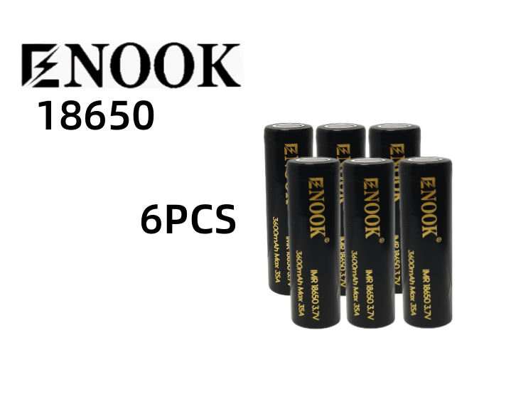 Legit Enook 18650 enook batt Battery 3600mAh 35A Rechargeable 3.7V ...