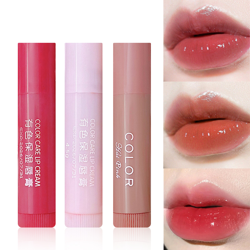 IVY 1Set/3PCS Warm-toned Lip Balm Long-lasting Moisturizing Lip Balm ...