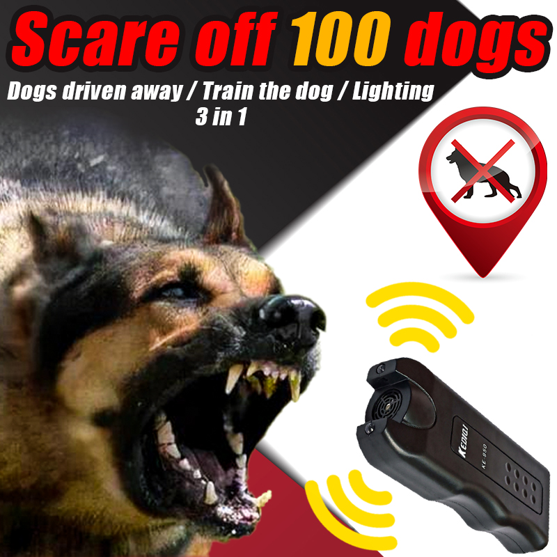 Scare off 100 dogs ultrasonic dog repeller device Dogs driven away ...