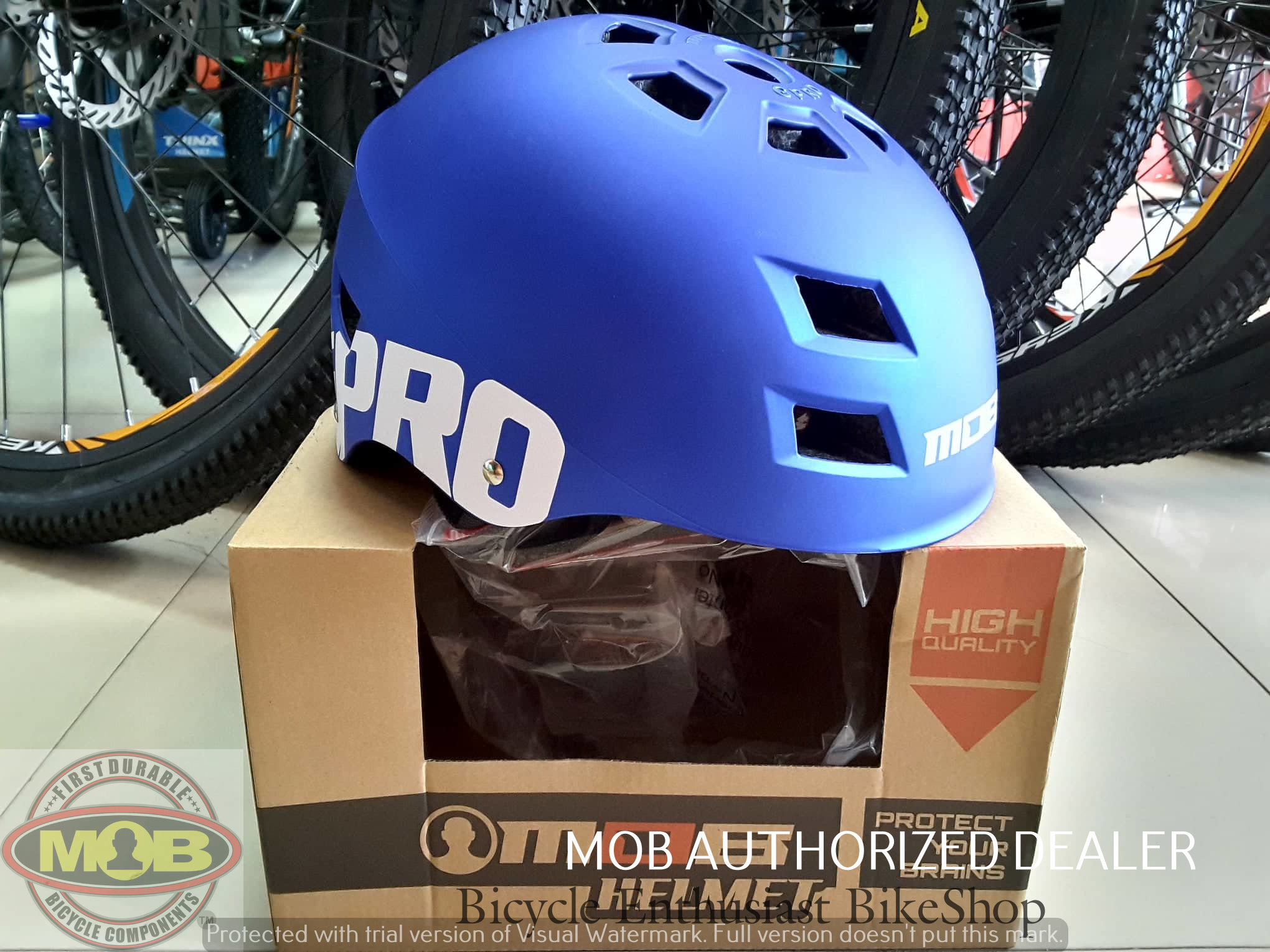Authentic MOB GPRO Nutshell Helmet (Made in Taiwan) Authorized Dealer ...
