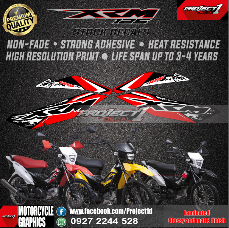Sticker Design For Motorcycle Xrm 125