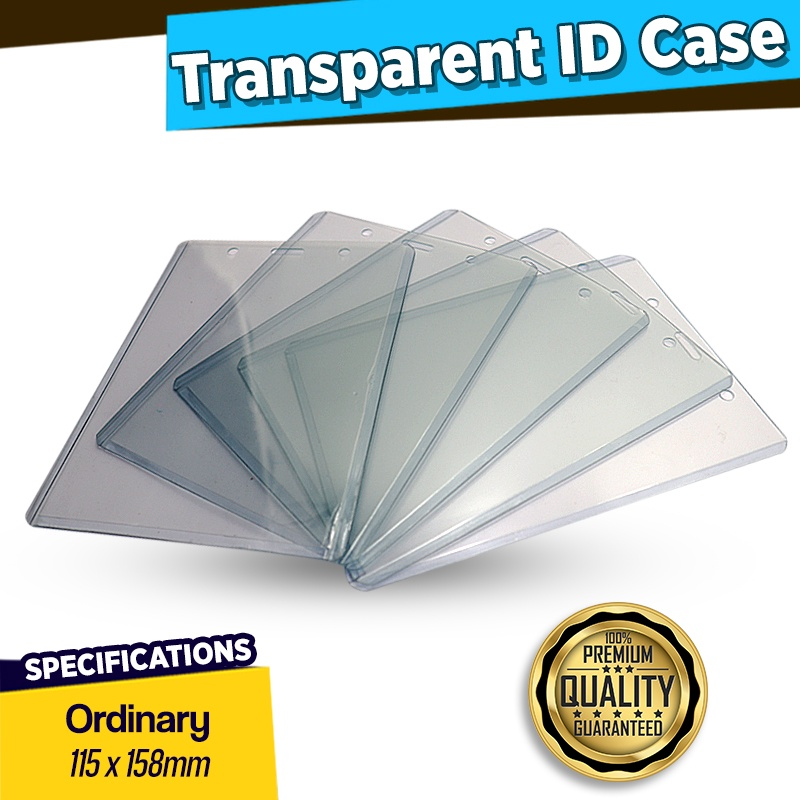 【SALE ZONE】A6 ID Holder Case Ordinary and with Zip Lock Waterproof ...