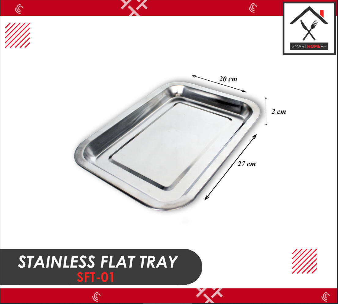 Smart Home Stainless Flat Tray ( 7 different sizes ) Baking Tray ...