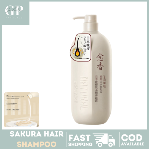 GALORE PARADISE Natural/Sakura shampoo conditioner Japan Hair Grower ...