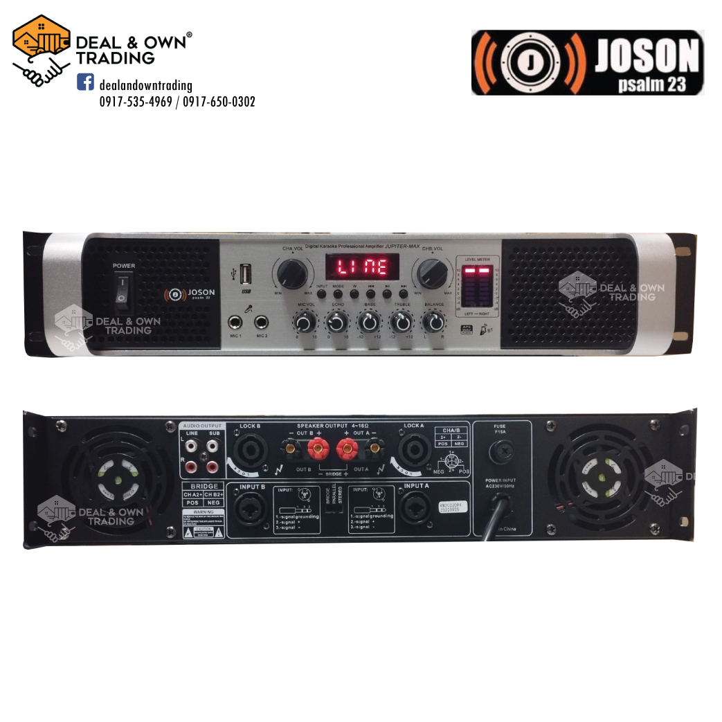 Joson Jupiter Max Intergrated Power Amplifier 2022 | Lazada PH
