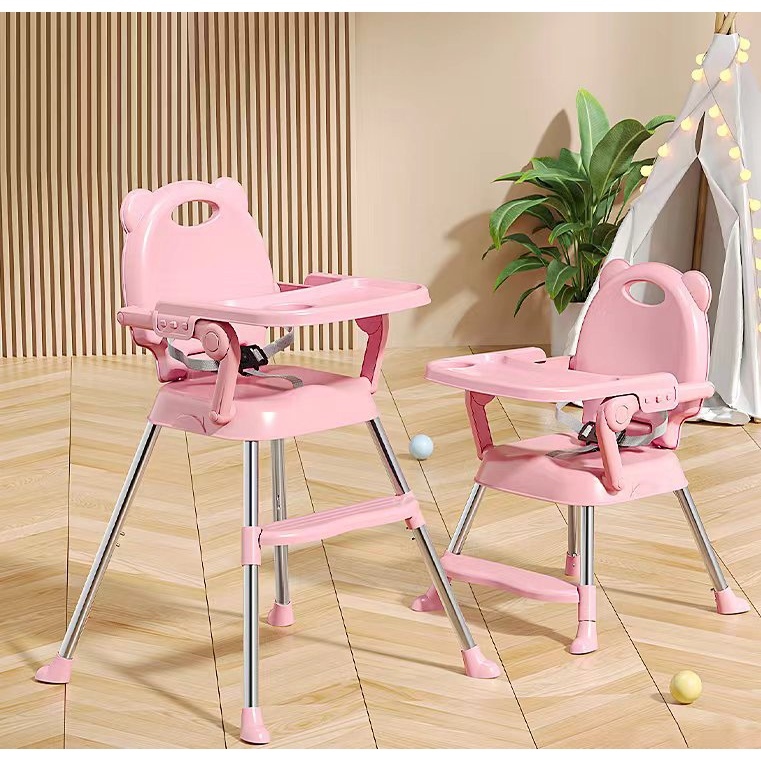 Baby Toddler Adjustable Height High Chair and Removable Table Booster ...