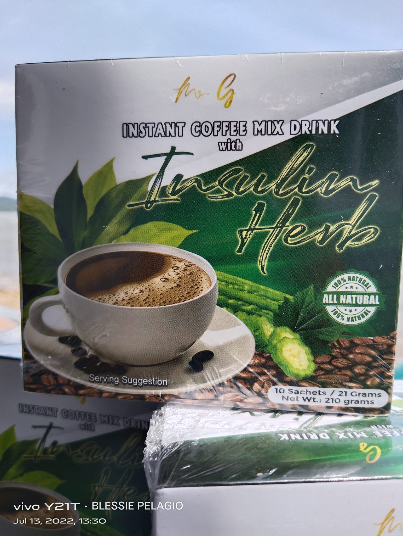 ORIGINAL INSULIN COFFEE Potent Herbs Superfoods Regulates Blood ...