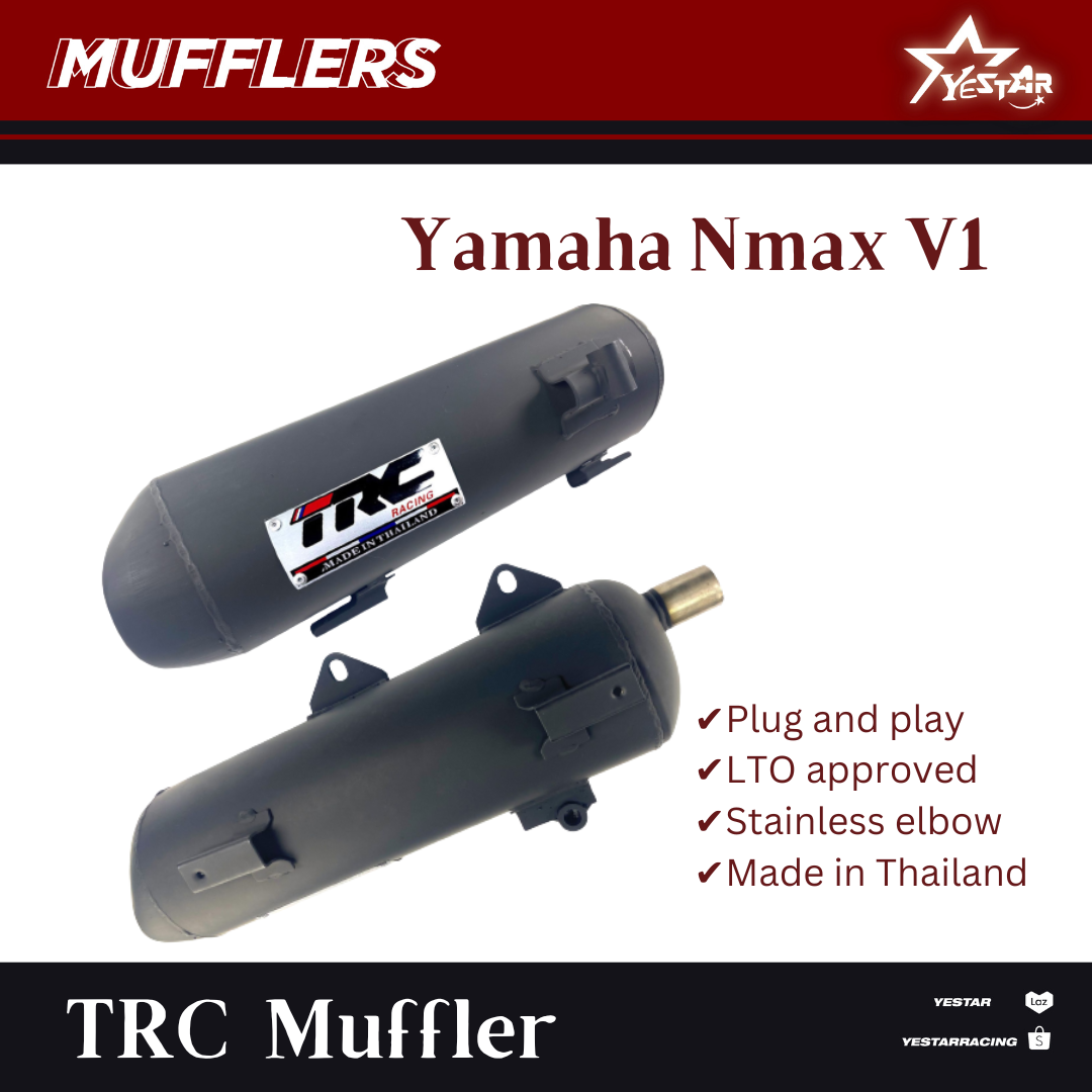 YeStar Yamaha Nmax V1 TRC Muffler Pipe Full Exhaust System Motorcycle ...