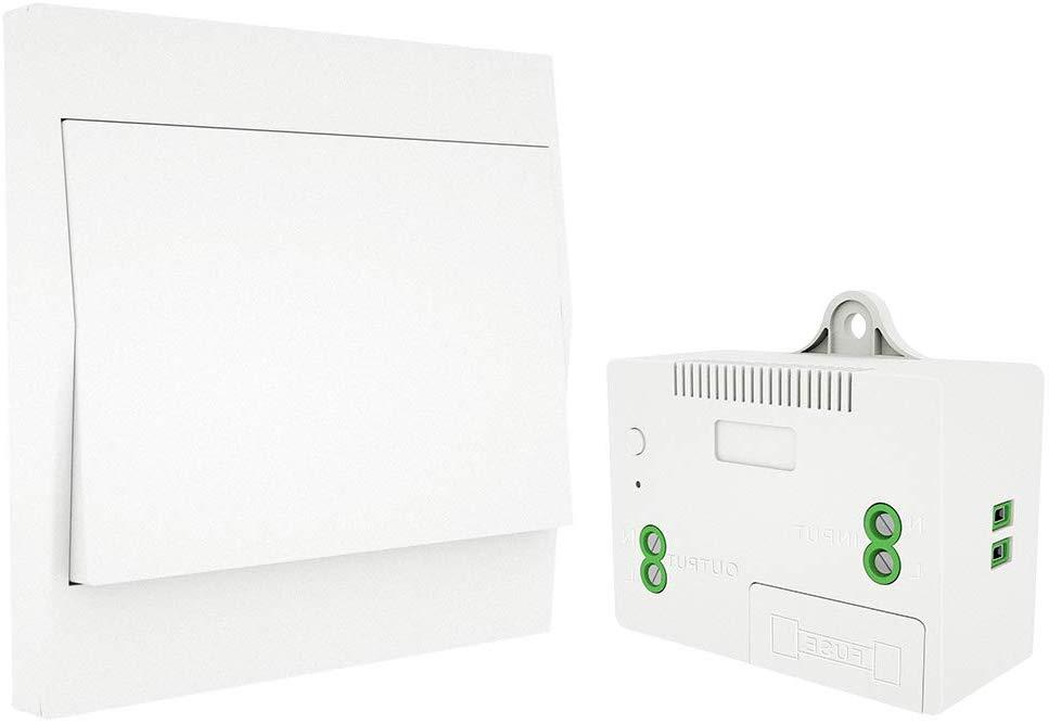 RF433 Wireless Switch No Battery Remote Control Wall Light Switch Self ...