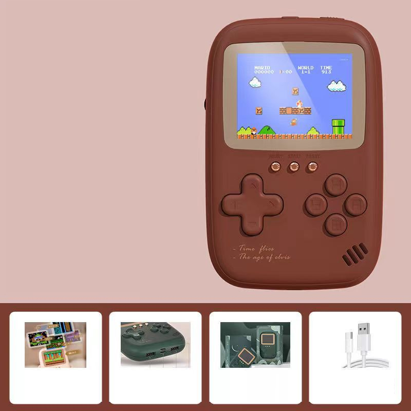 bungee Handheld Game Console Rechargeable Nostalgic Old Handle Handheld ...