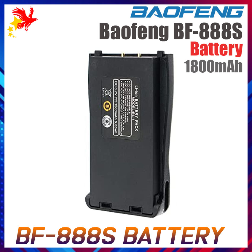 (VARIATION) Baofeng 888S 777S 666S Battery 3.7V 1800mah / Baofeng BF ...