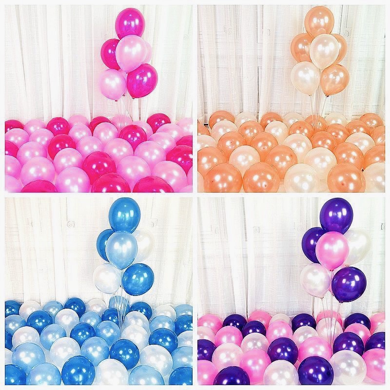 10inches 100pcs Metallic Balloons | Lazada PH