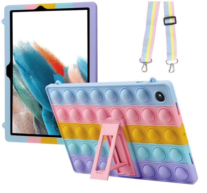 Stress Relief Pop It Fidget Silicone Case for ipad mini 1 2 3 ipad 5 6 ...